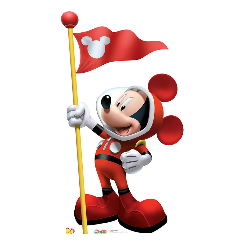 mickey mouse as an astronaut
